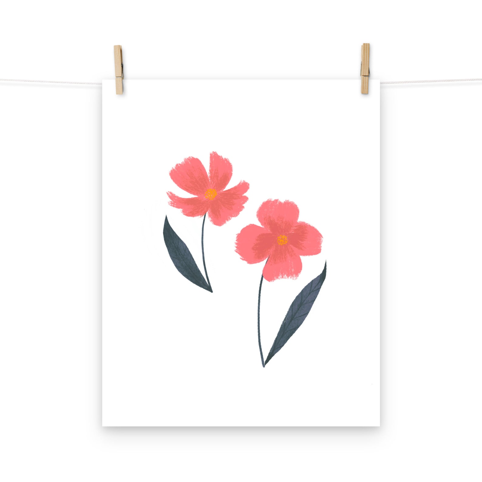 Begonia Flower, Pink Begonia, Begonia Print, Begonia Decor, Pink Flower ...