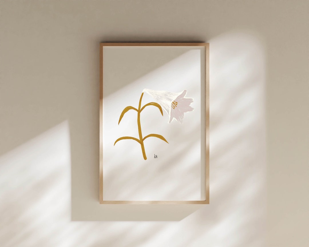 Easter Lily Art, Easter Lily, Easter Lilies, Easter Lily Stem, Easter ...