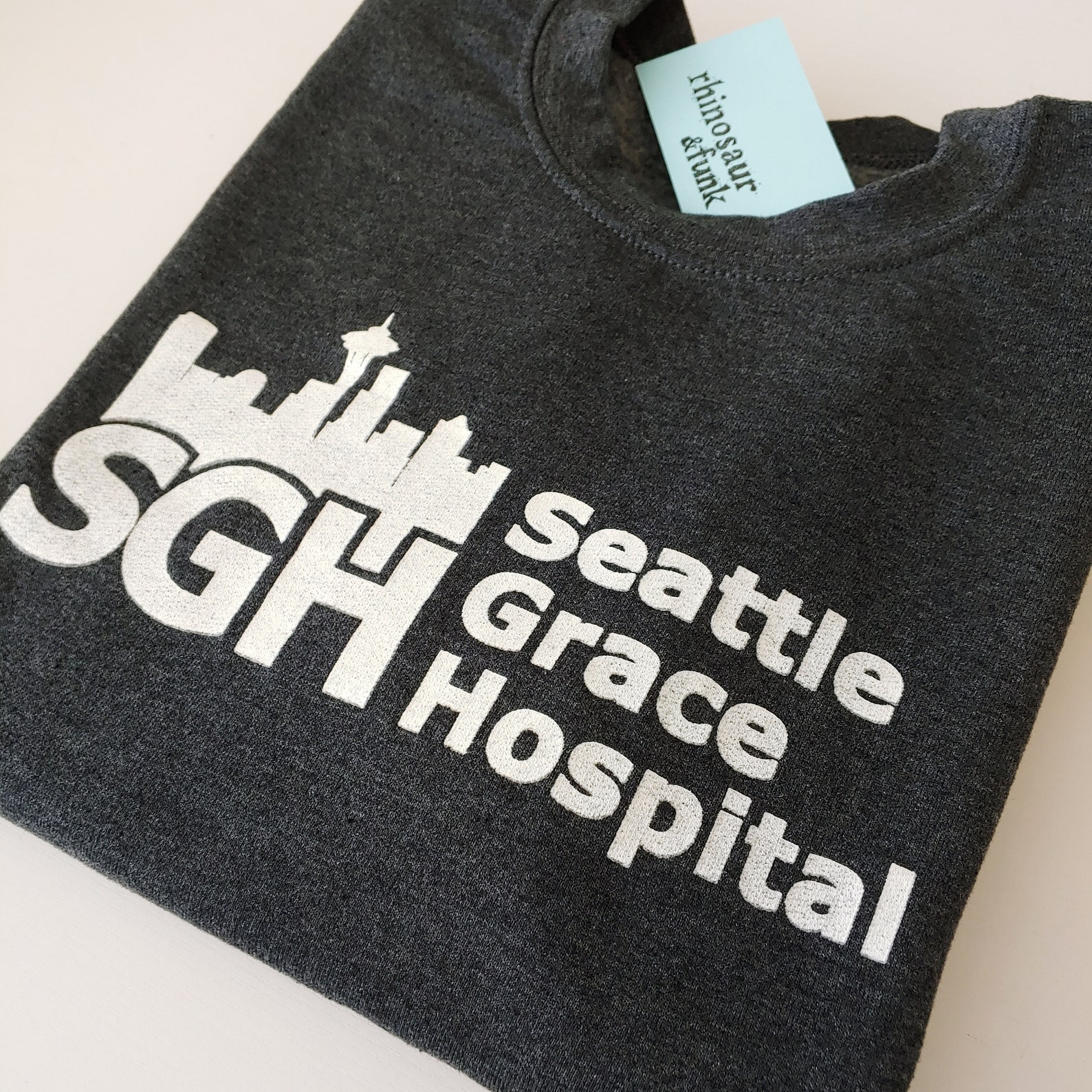 SGH Seattle Grace Hospital Crewneck Sweater - Grey's Anatomy Meredith ...