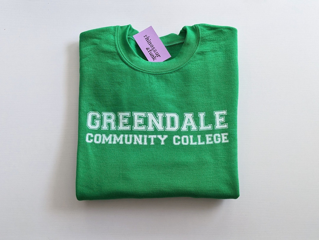 Greendale Community College T-shirt, Crewneck Sweatshirt, or Hoodie - Etsy