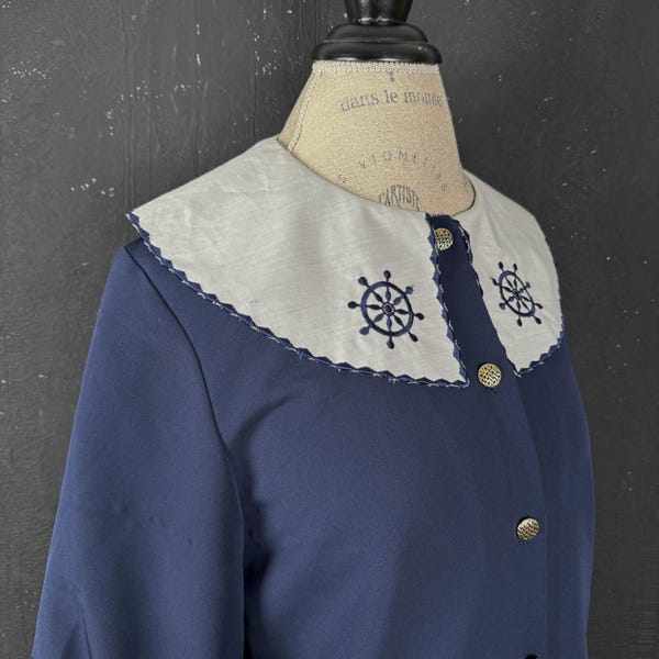 Sailor Collar Tops - Etsy