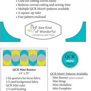 QCR: Quick Curve Mini Ruler by Sew Kind of Wonderful - Etsy