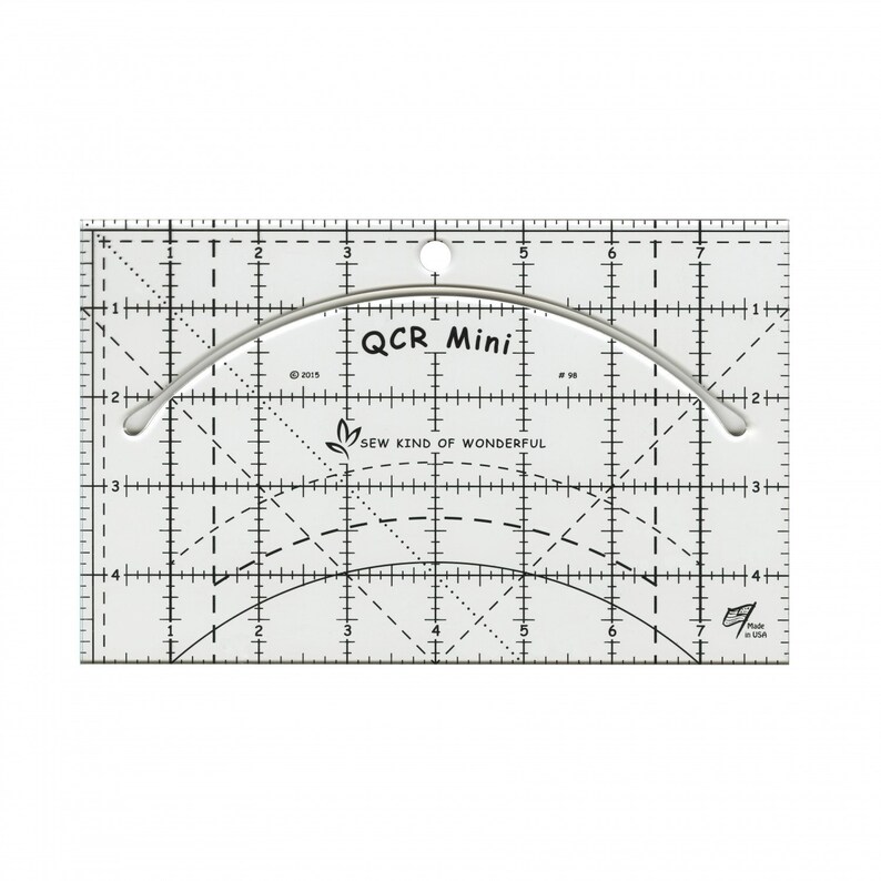 QCR: Quick Curve Mini Ruler by Sew Kind of Wonderful - Etsy
