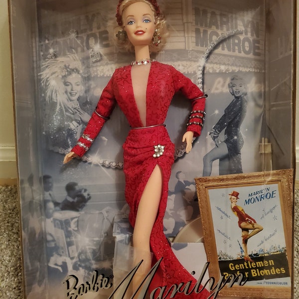 Marilyn Monroe Barbie Gentlemen Prefer Blondes - Etsy