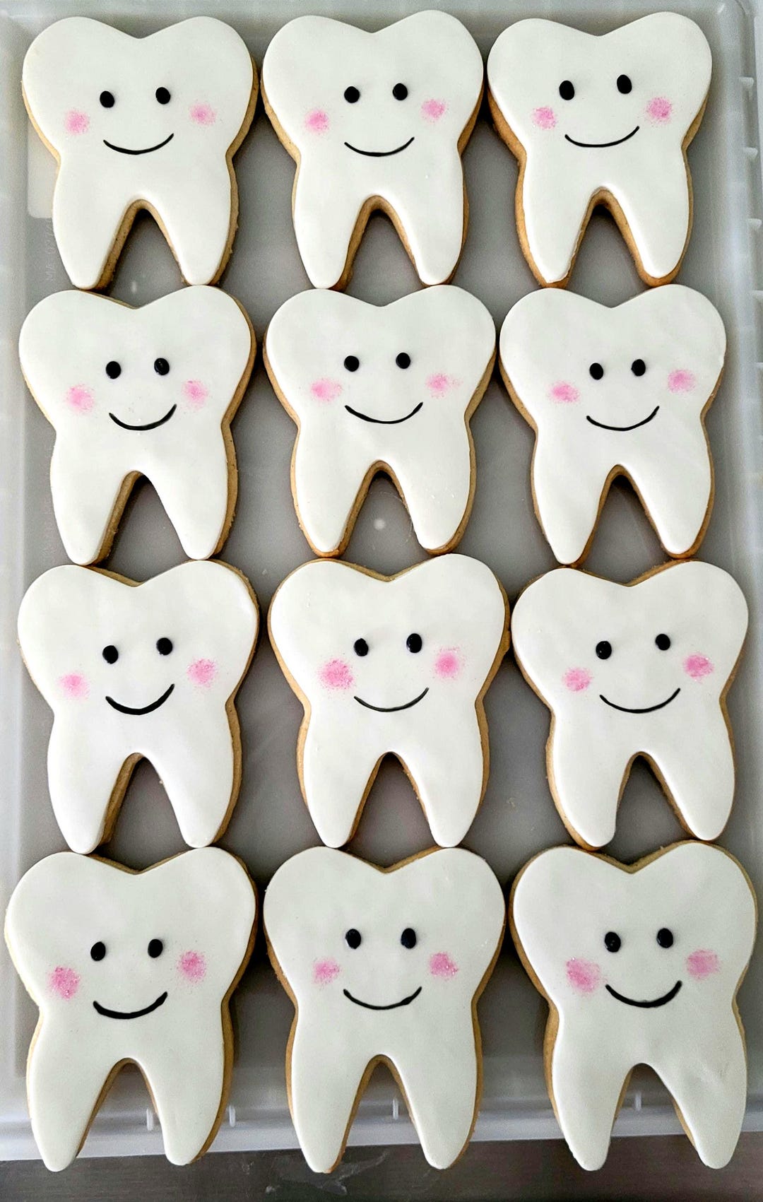 Tooth Cookies, Dentist Gift, Dental-cookies , Medical School - Etsy