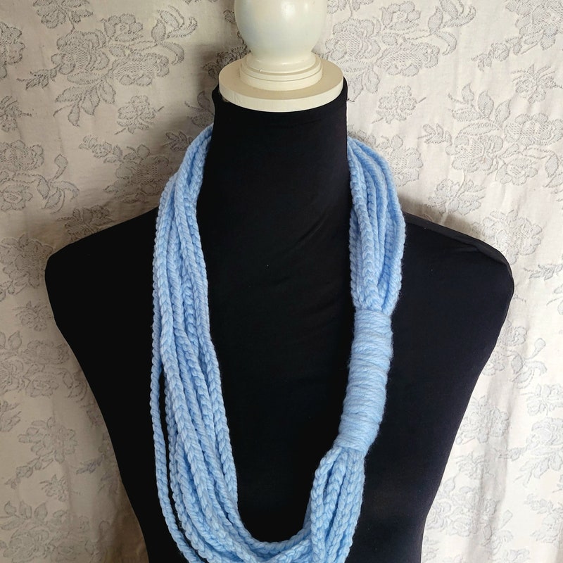 Crochet Chain Scarf - Etsy