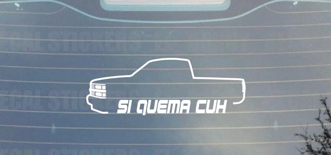 TAKUACHIANDO Decal Para La Troca Puro Trokiando decal mexico decal si ...