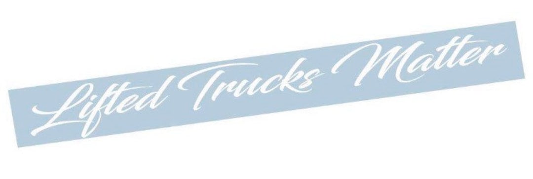 2x Lifted Trucks Matter Decal Stickers - Etsy