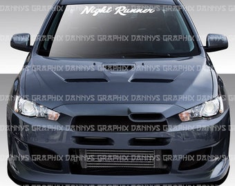 Night Runner Banner - Etsy