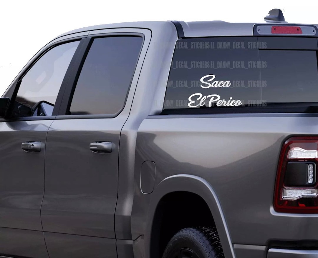 Saca El Perico Decal Sticker Style 2 Puro Takuache Trokiando - Etsy UK