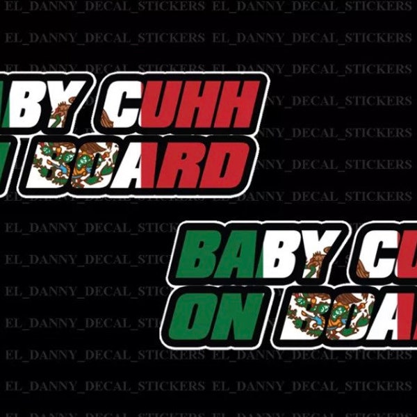 Baby Car Decal - Etsy