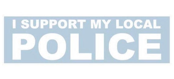Support Police Sticker