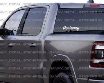 Monterrey Decal | Etsy