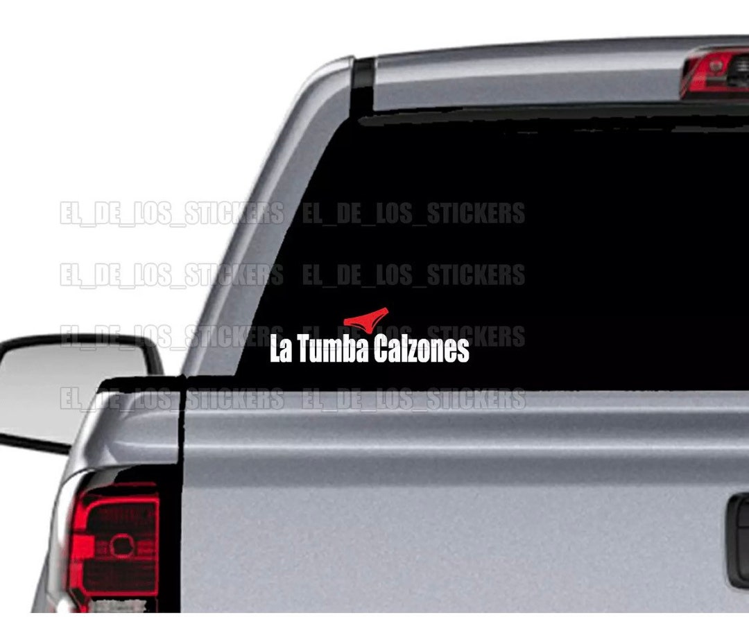 2x La Tumba Calzones Decal Stickers Mexico Emblema Trokiando - Etsy