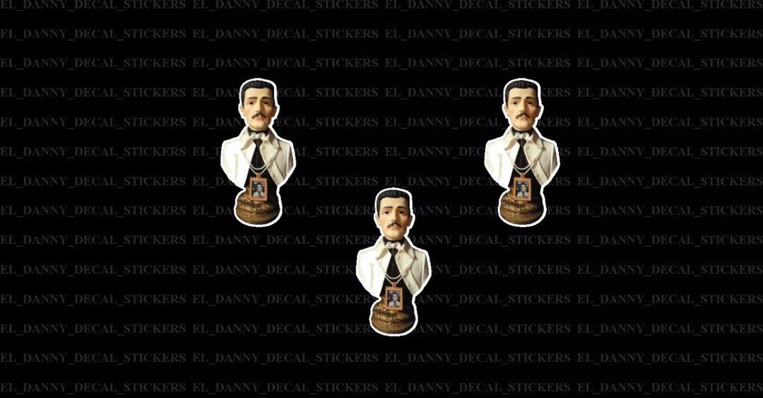 2x Jesus Malverde Printed Sticker for Laptop Hydroflask - Etsy