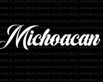 Michoacan Decal Sticker - Etsy