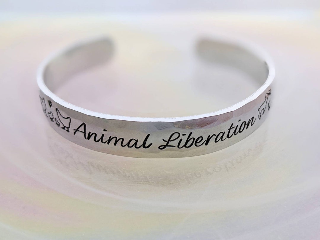 Animal Liberation Bracelet, Vegan, Bracelet, Birthday Gift, Gift - Etsy