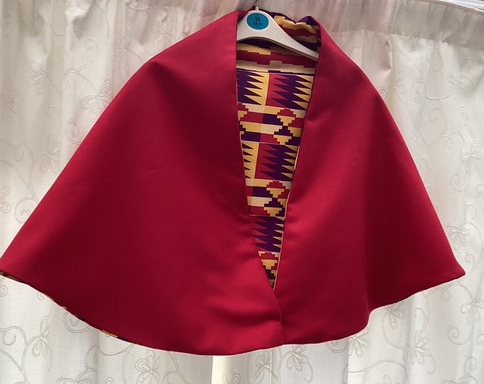 Deep Red Jacquard Damask With Black Ribbon Victorian Steampunk Wedding ...