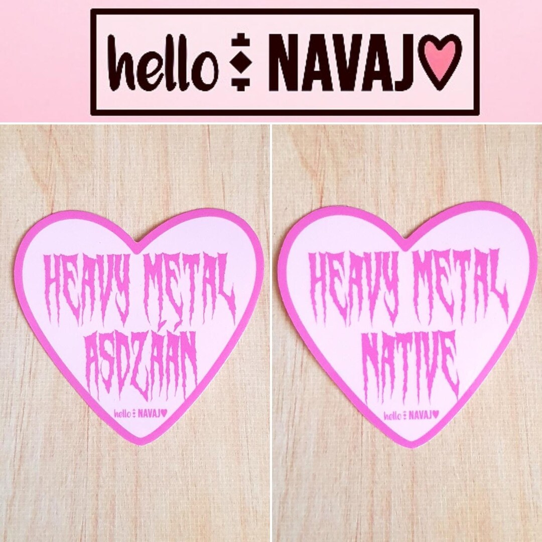 Heavy Metal Love - Sticker 2.5" X 2.5" - Etsy