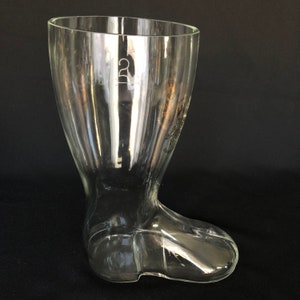2L Clear Glass Wellie - Welly - Wellington Boot Glass - Etsy