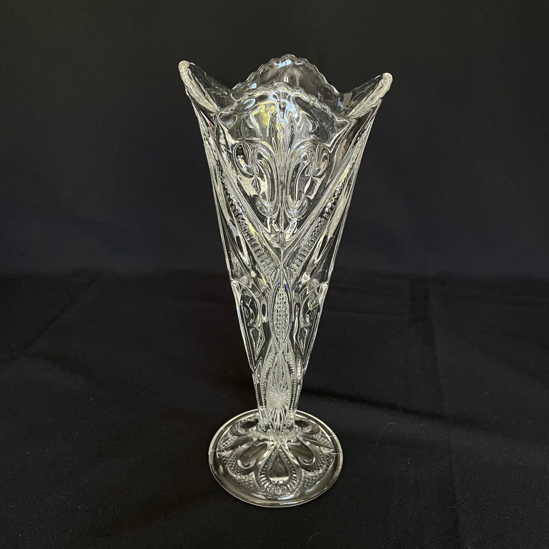 RARE - Antique Bryce Higbee & Company's Fleur-de-lis Pattern Trumpet ...