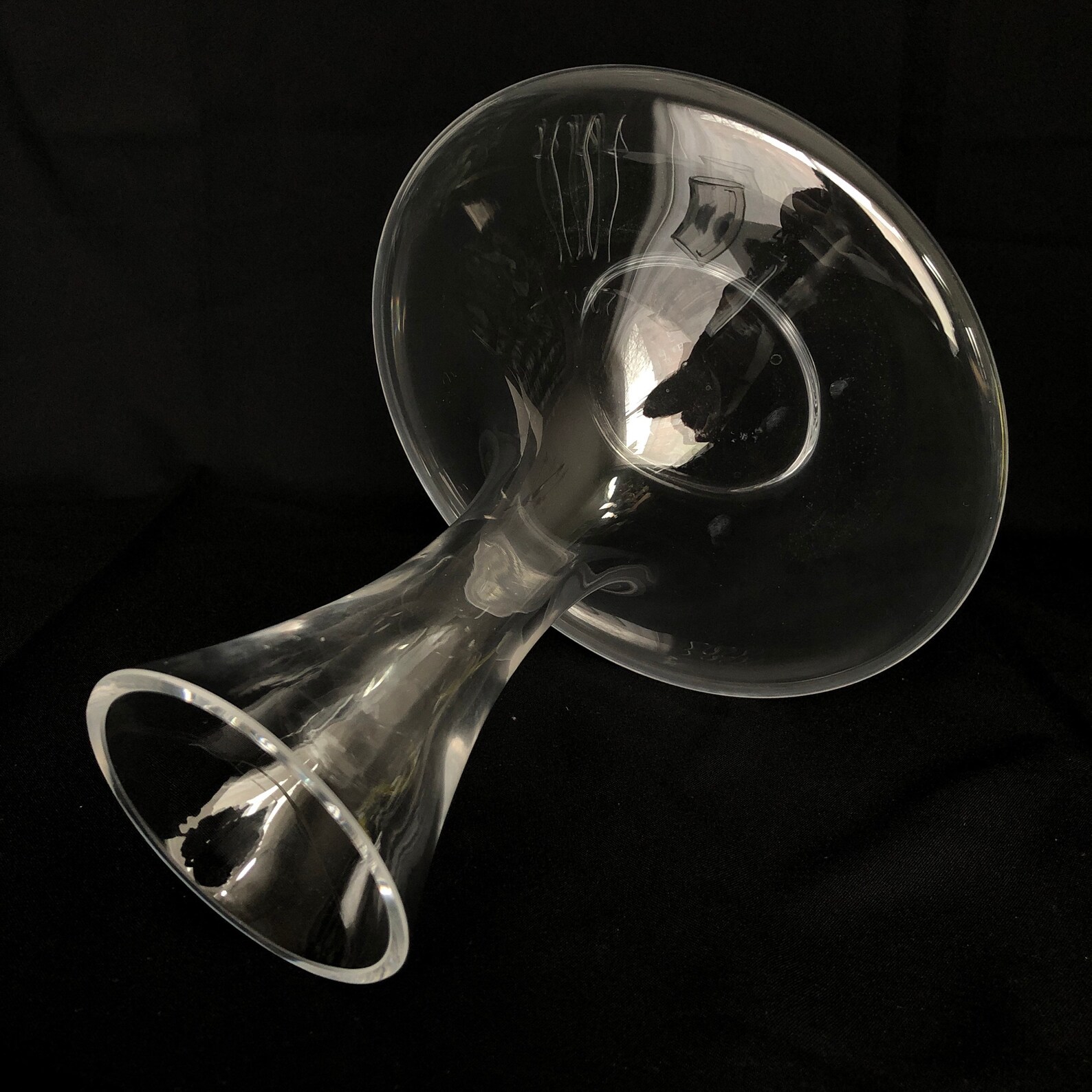 Vintage Clear Glass Carafe / Decanter - Etsy