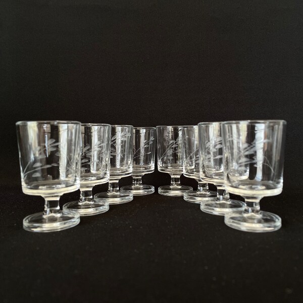 Stemmed Shot Glass - Etsy