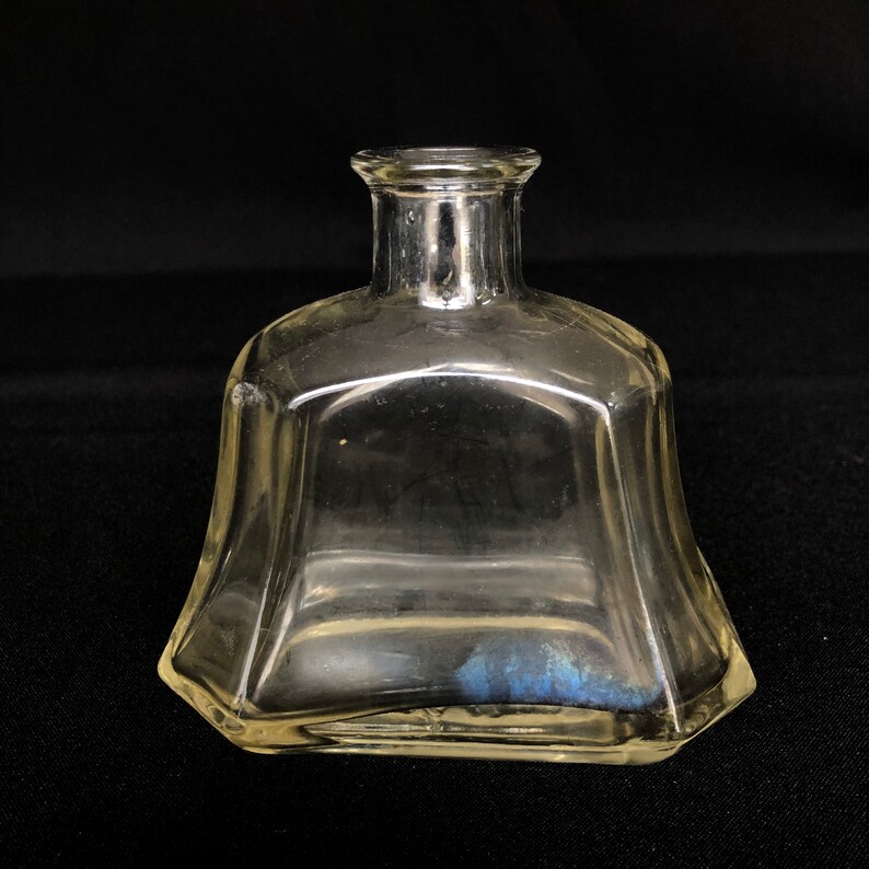 Antique Glass Ink Bottle - Etsy