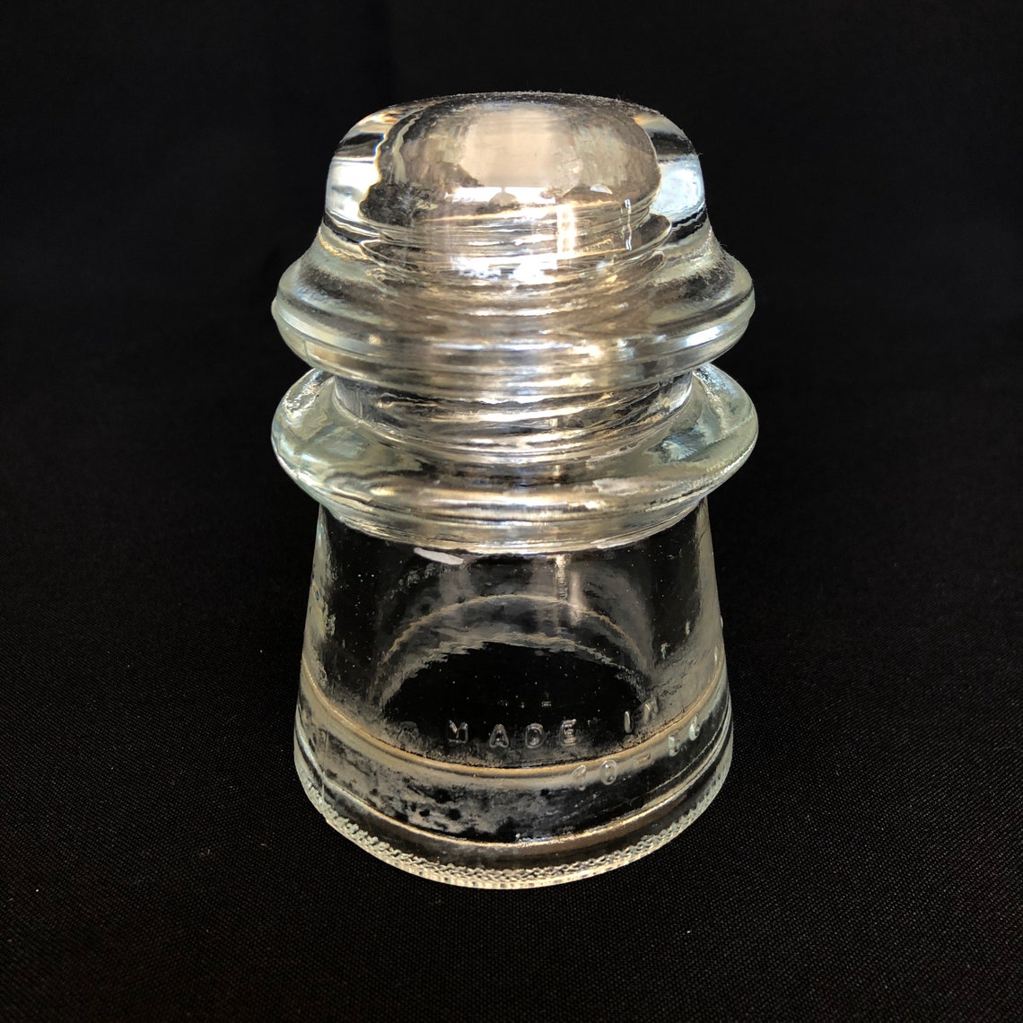 Vintage Clear Glass HEMINGRAY 16 Insulator Collector Glass - Etsy