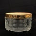 Vintage Art Deco Glass Round Powder Box With Lid - Etsy
