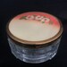 Vintage Art Deco Glass Round Powder Box With Lid - Etsy