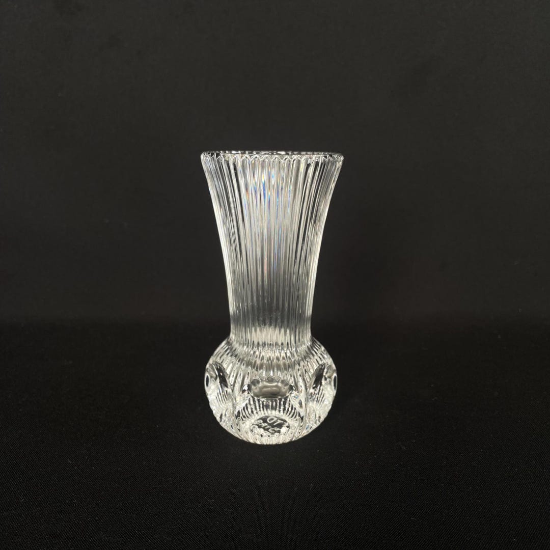 Vintage Fostoria Crystal Bud Vase - Vintage Crystal Vase - Fostoria 'melissa' Bud Vase C1985 - Etsy