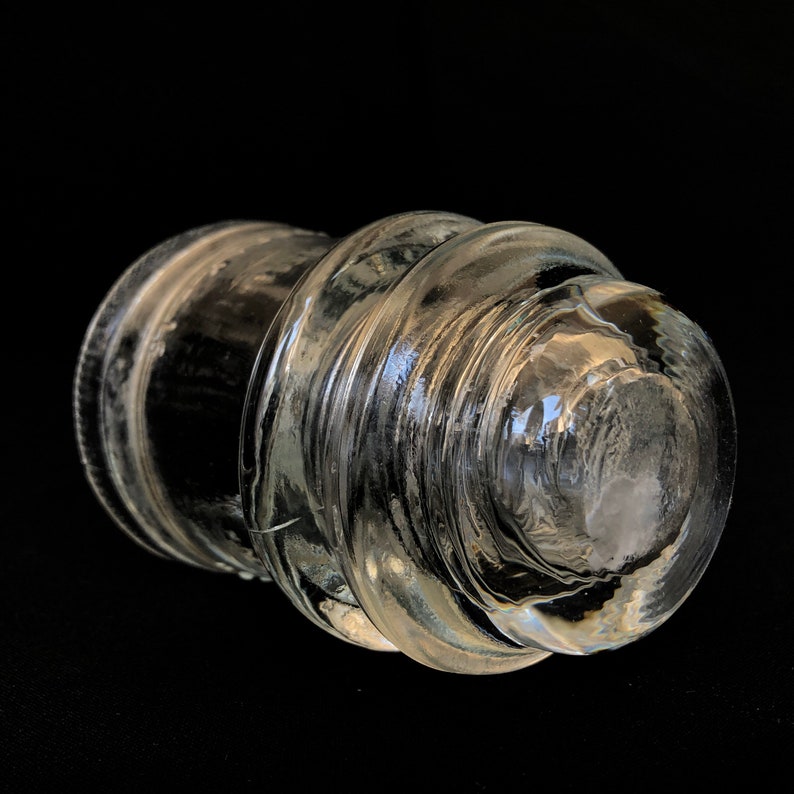Vintage Clear Glass HEMINGRAY 16 Insulator Collector Glass - Etsy