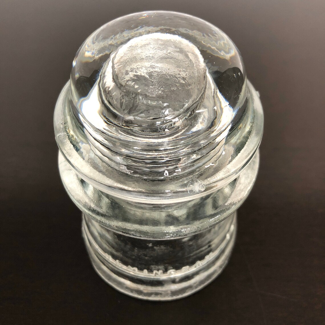 Vintage Clear Glass HEMINGRAY 16 Insulator Collector Glass - Etsy
