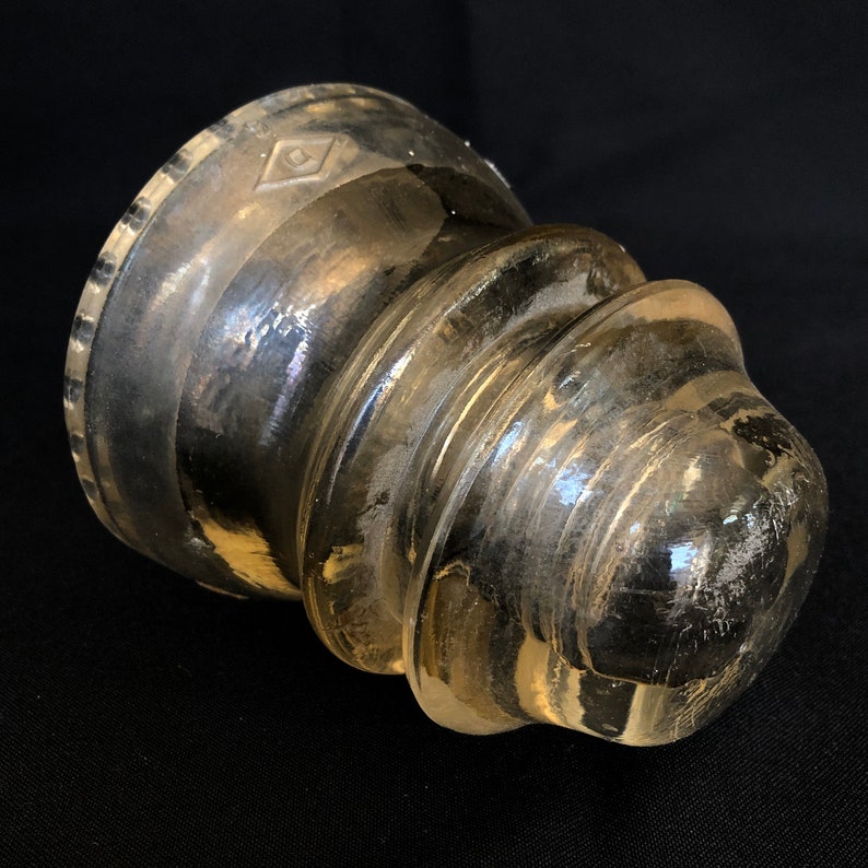 Three Vintage Glass DOMINION Insulators 42 - Etsy