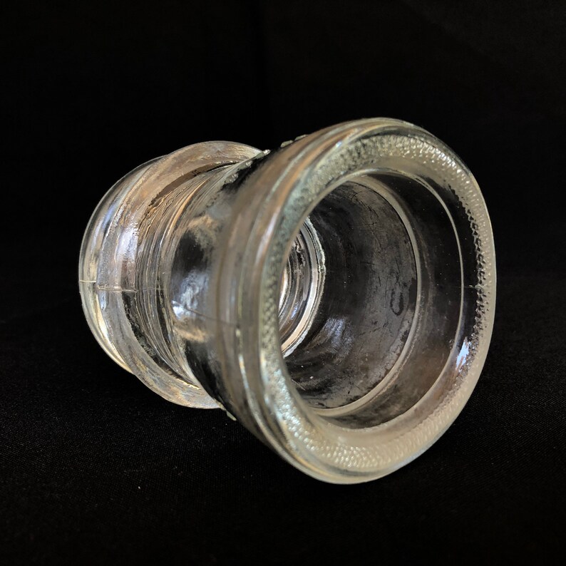 Vintage Clear Glass HEMINGRAY 16 Insulator Collector Glass - Etsy