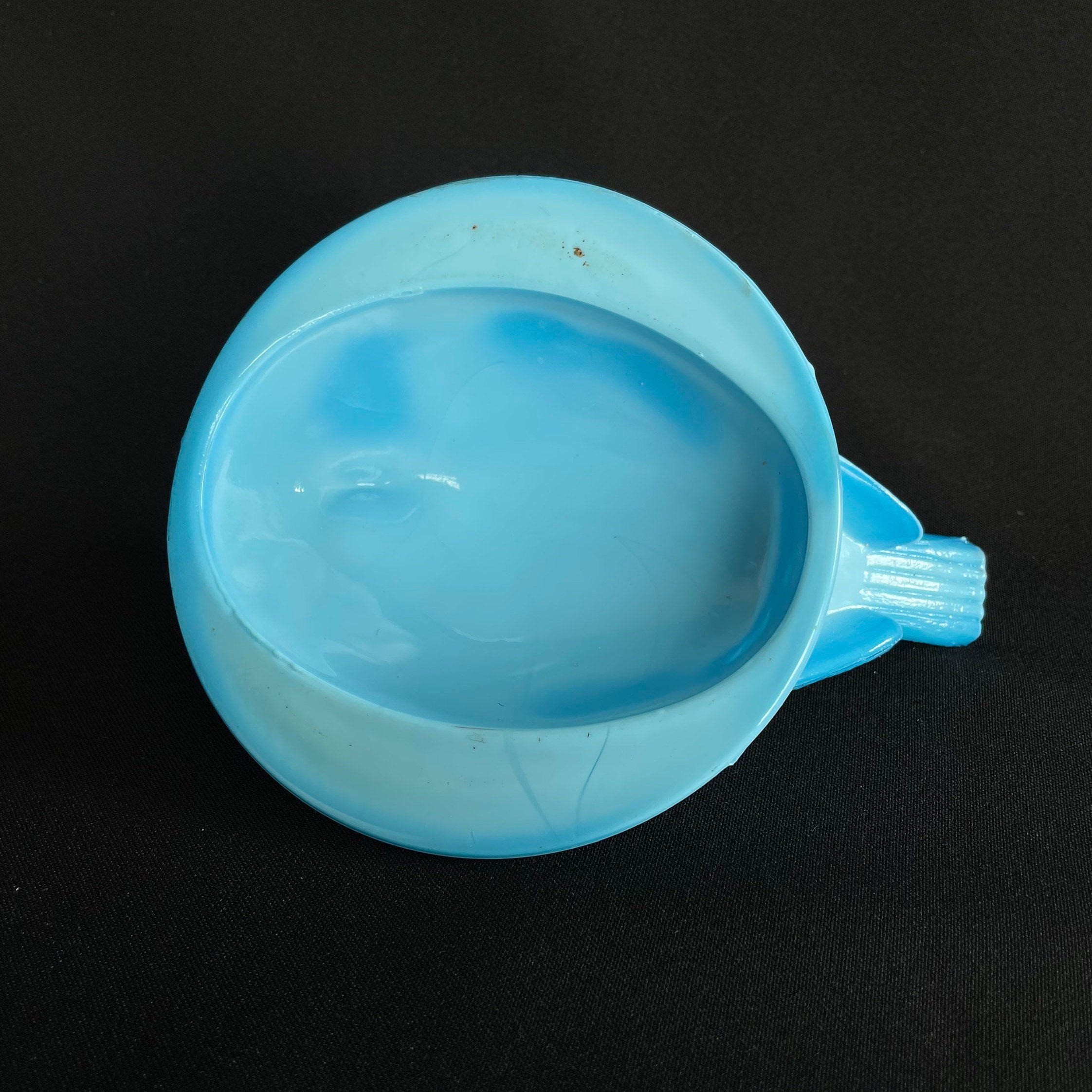 RARE Vintage Blue Slag Glass Dove on Nest Covered Dish - Etsy