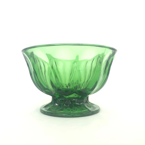 Green Pressed Glass Etsy