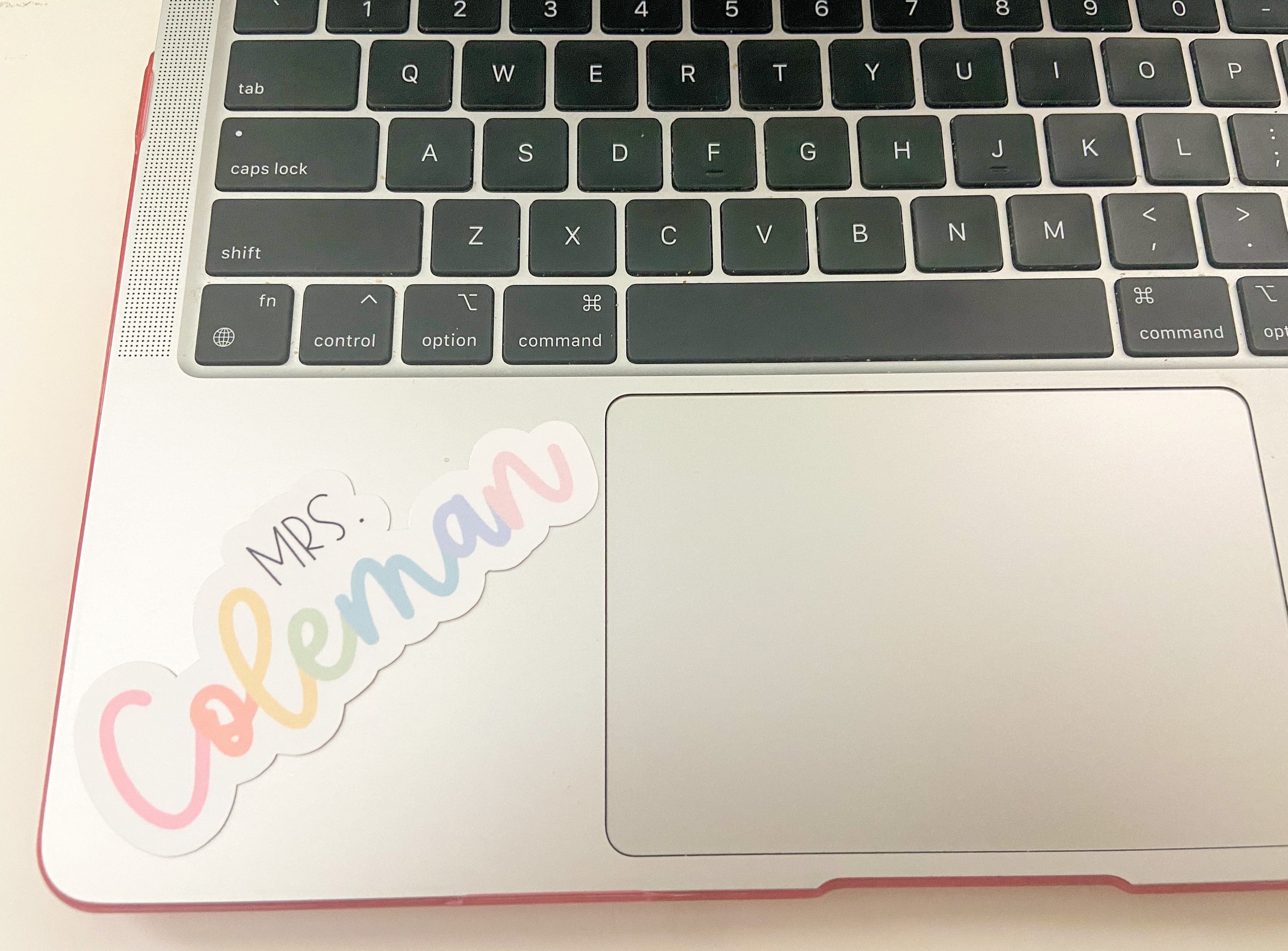 Personalized Teacher Sticker Custom Teacher Name Sticker - Etsy