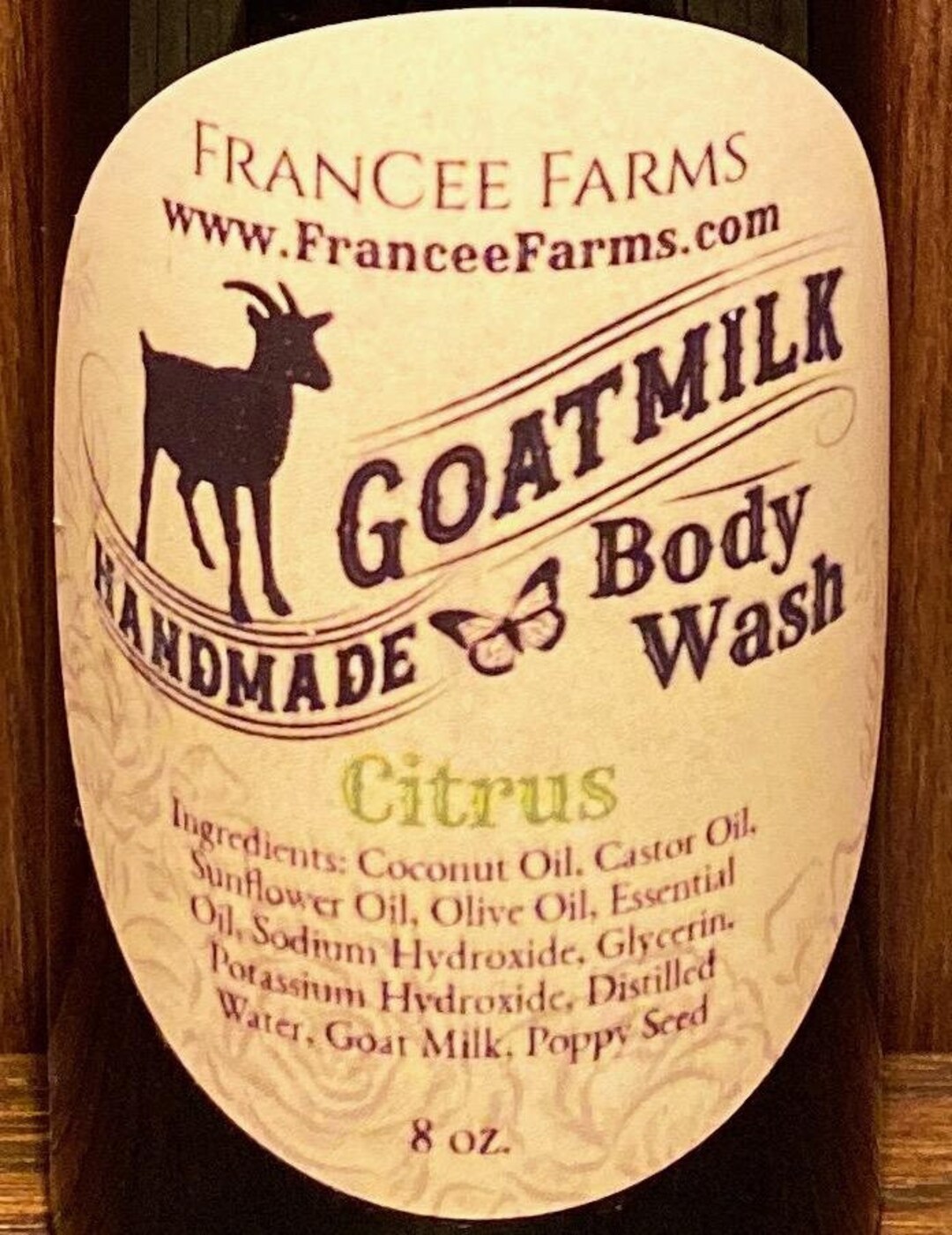 Citrus Goat Milk Body Wash - Etsy