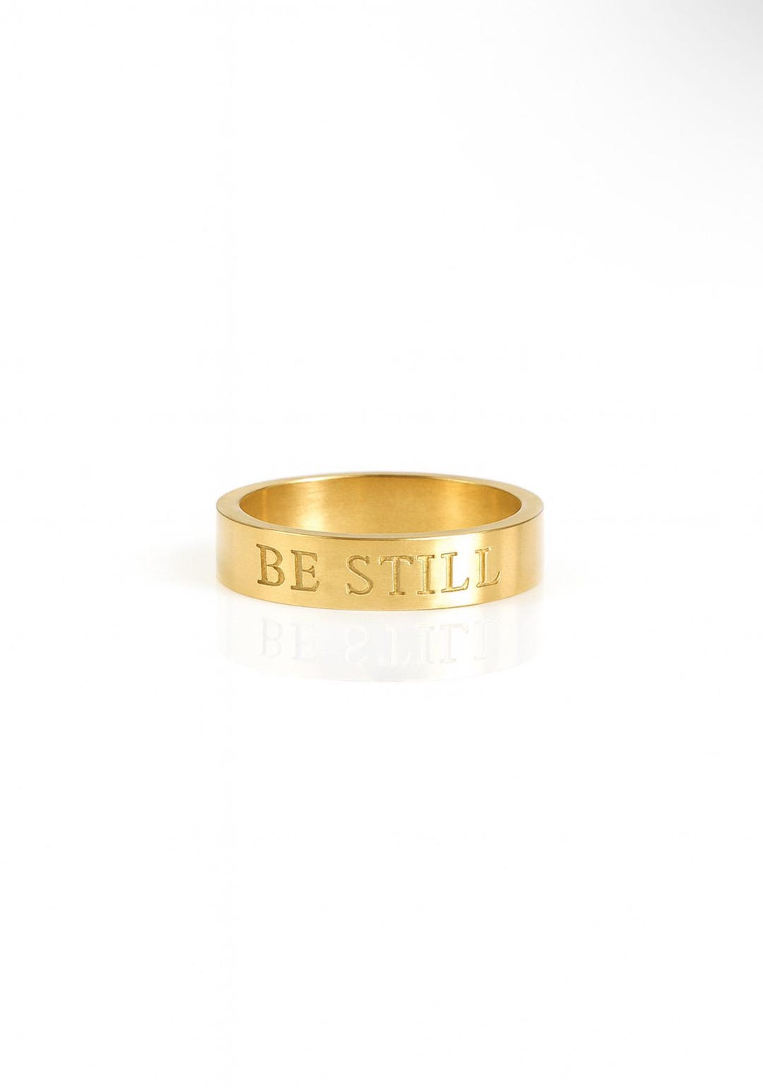 Be Still Ring GOLD - Etsy