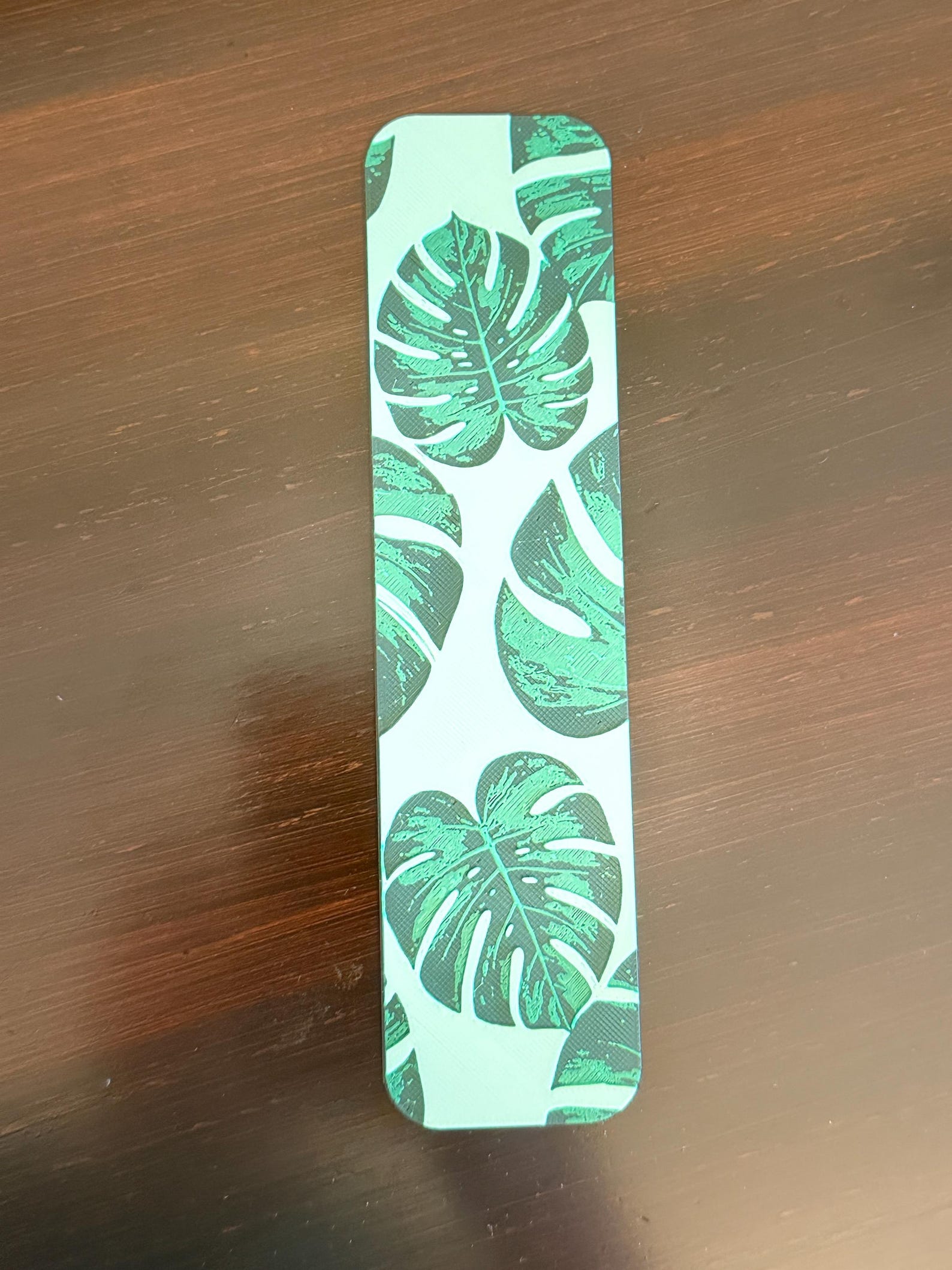 Monstera Bookmark: Large, Nature-inspired, Botanical Tropical Bookmark ...