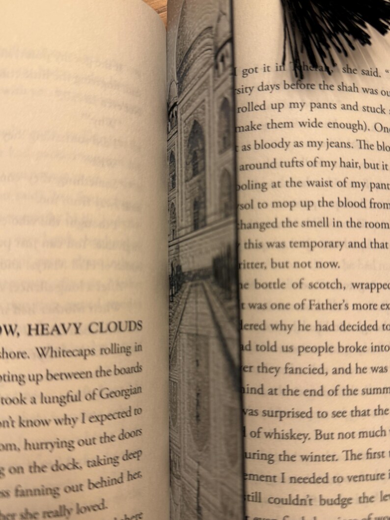 Taj Mahal Bookmark, India Bookmark 3d Printed Textured Large Bookmark ...