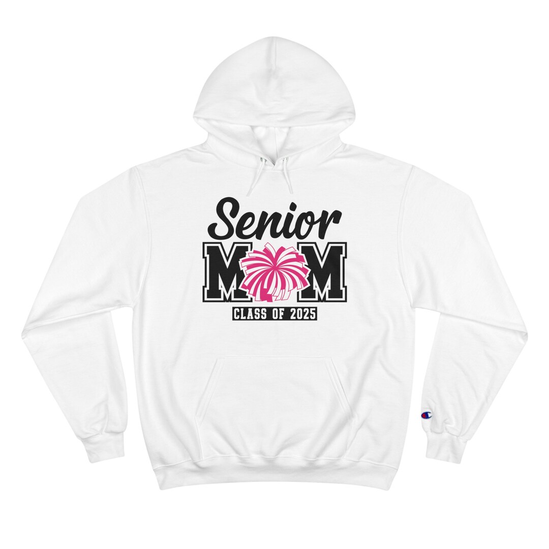 Senior Mom Cheer 2025 Champion Hoodie - Etsy