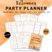 Printable Halloween Party Planner | Halloween Party Organizer ...