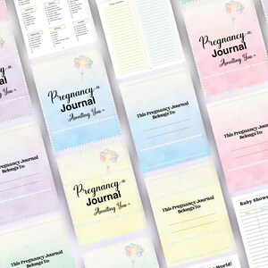 Printable Pregnancy, Pregnancy Journal, Pregnancy Planner, Baby ...