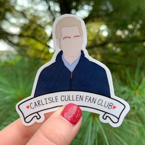 Jasper Hale Fan Club Sticker | Etsy