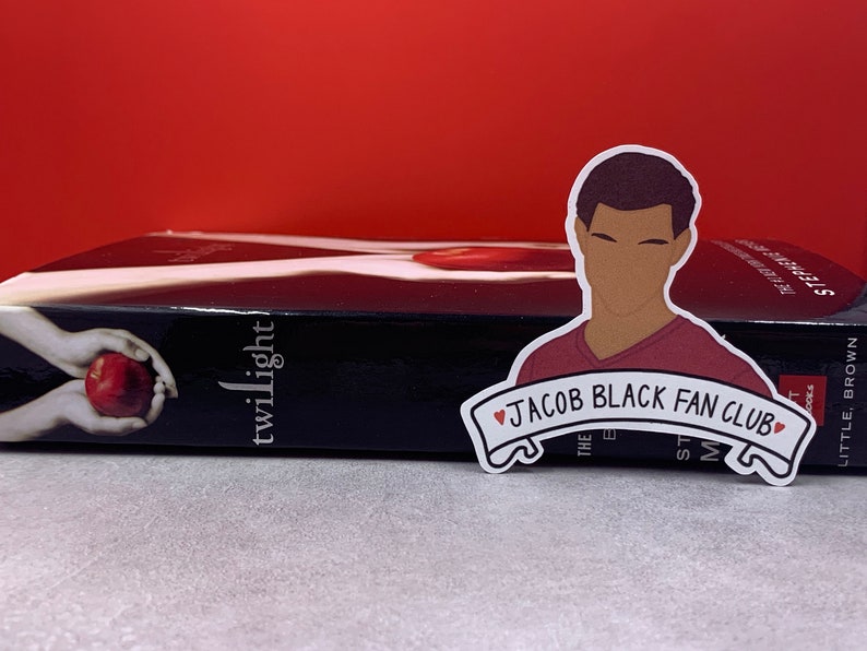 Jacob Black Fan Club Sticker | Etsy