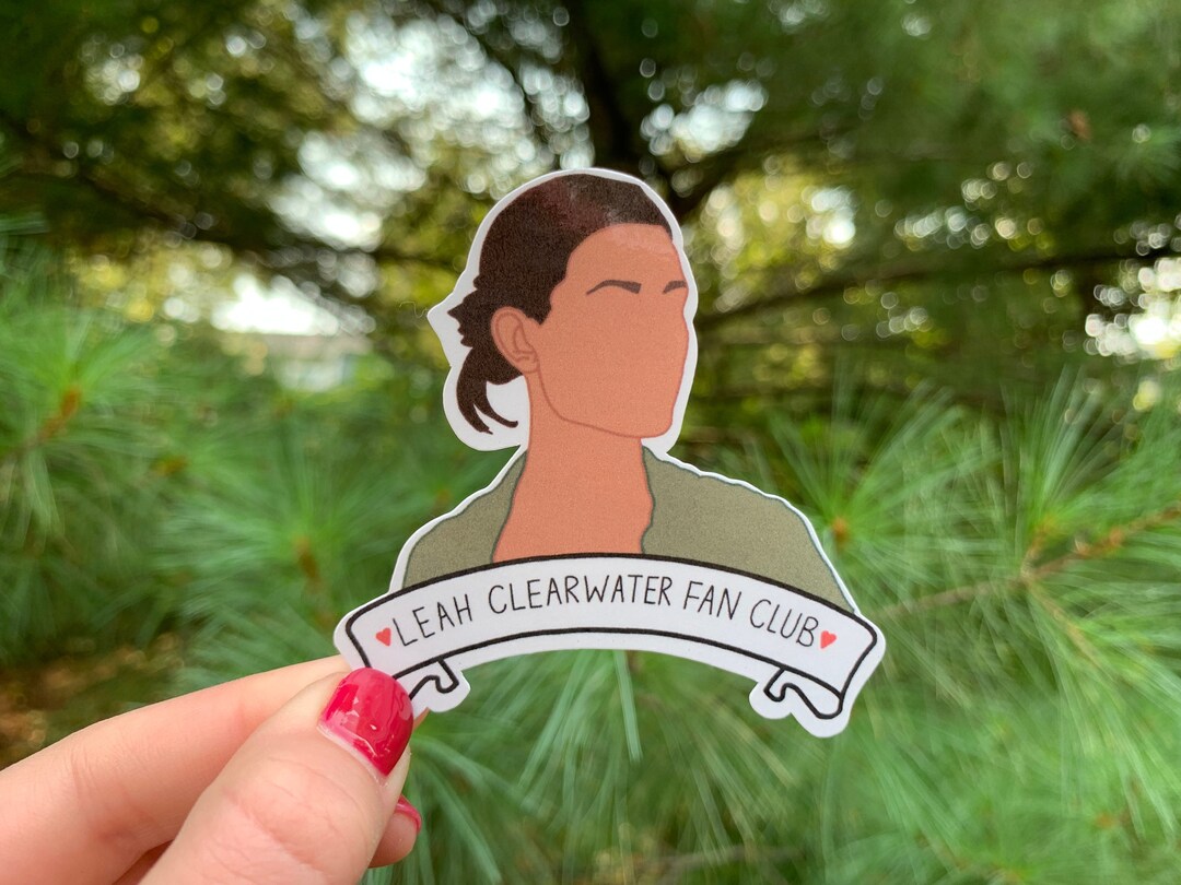 Leah Clearwater Fan Club Sticker - Etsy