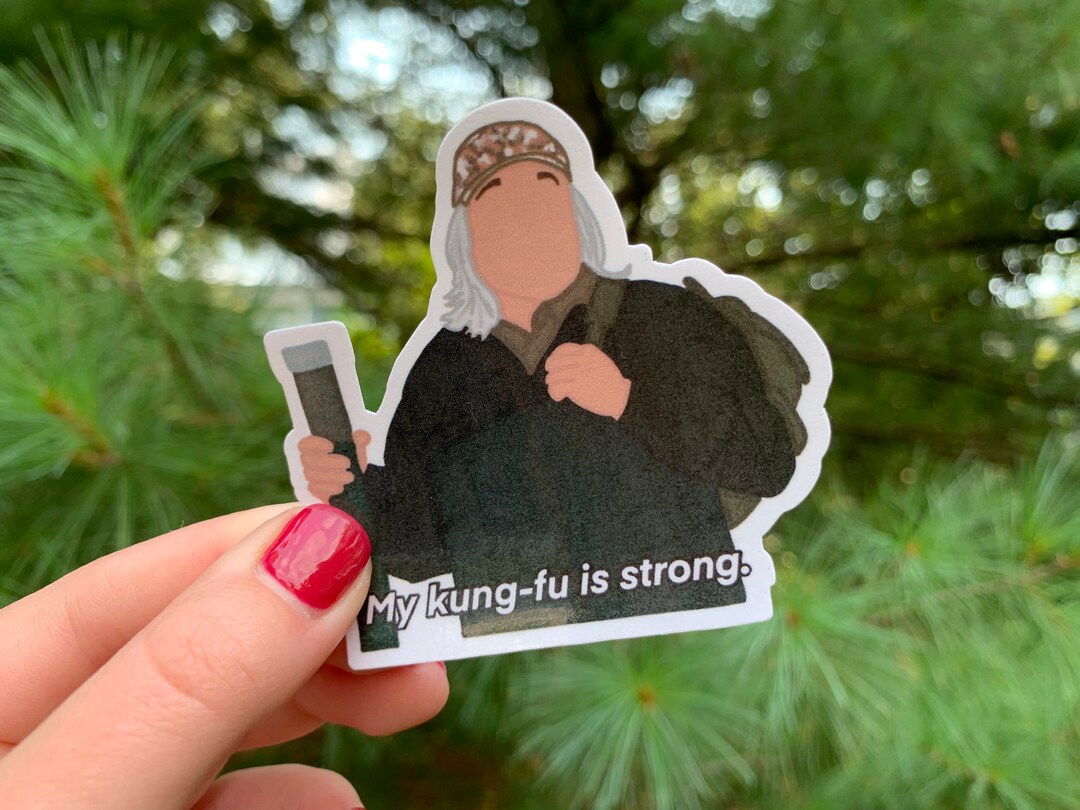 Harry Clearwater Kung-fu Sticker - Etsy